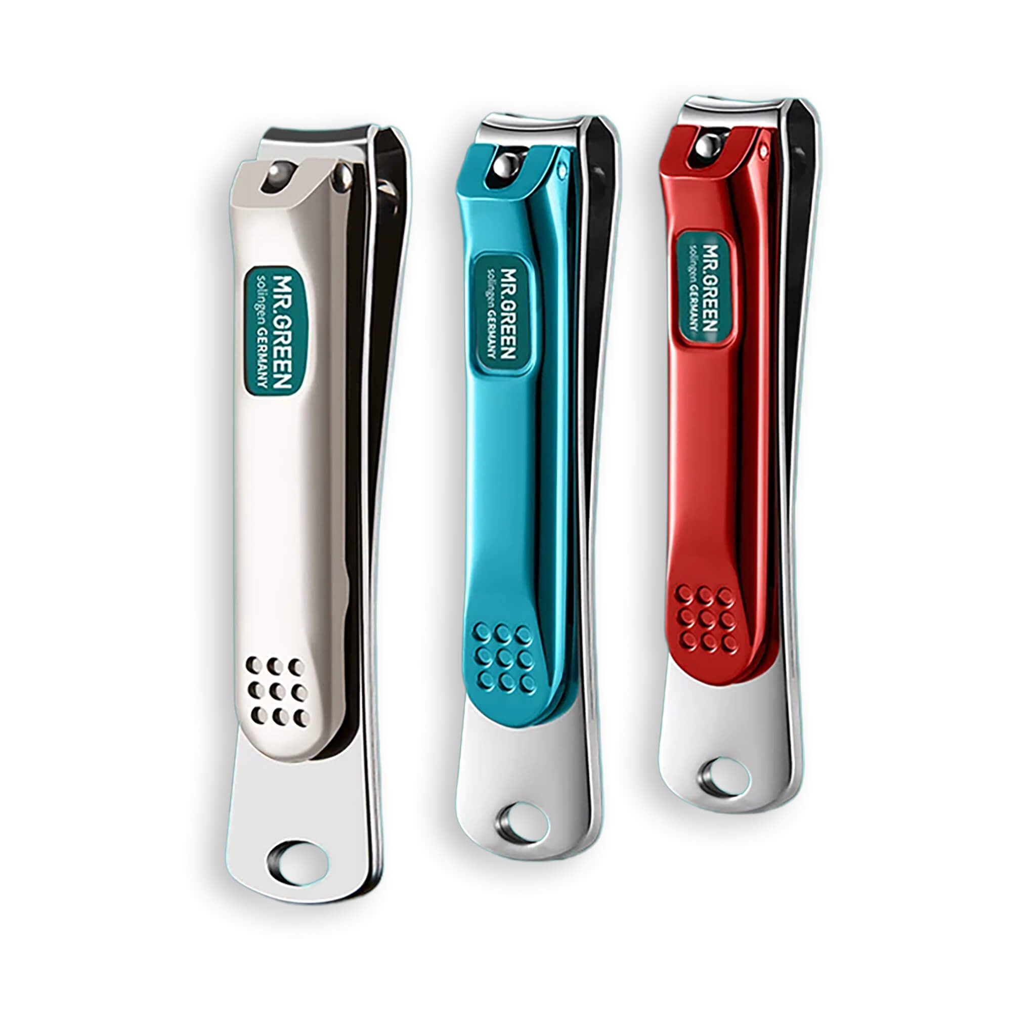 Curved Blade Fingernail Clippers Stainless | MR.GREEN